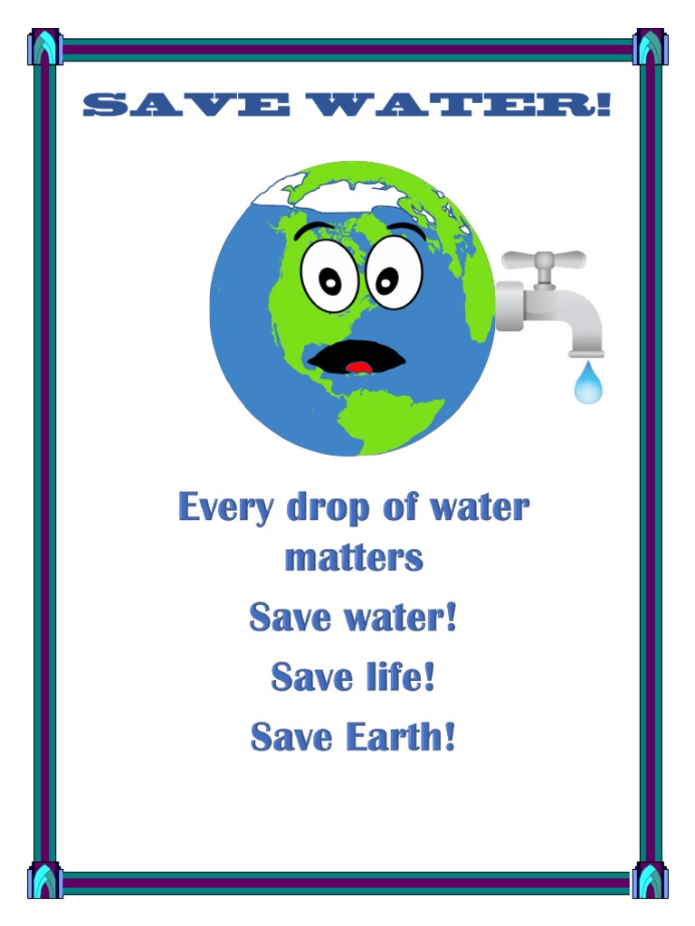 Save Water | PDF