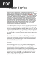 Merrill-Reid Social Styles Explained | PDF | Behavior | Emotions