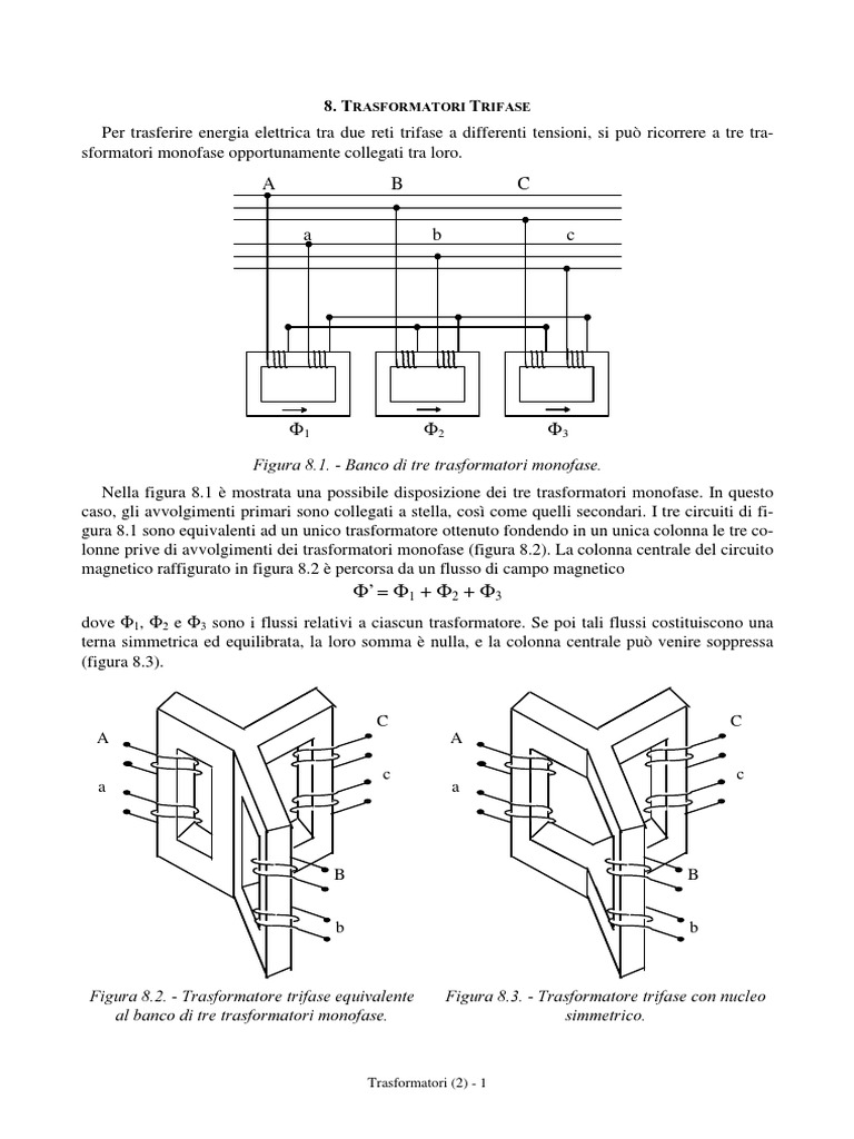 Trasformatore Trifase | PDF