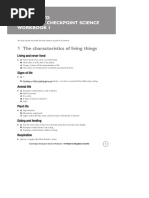 Cambridge Checkpoint Science 8 Book | PDF