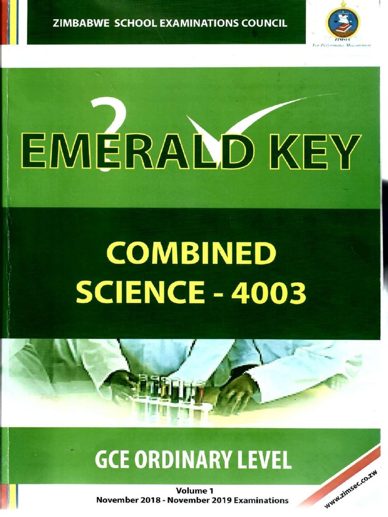 O Level Comb Scie Emerald Key | PDF