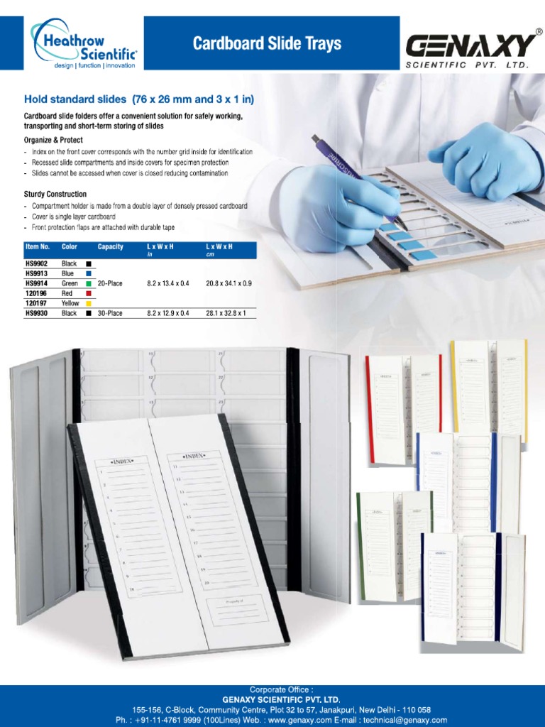 Cardboard Slide Tray | PDF
