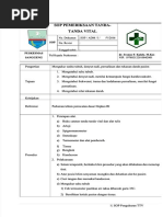 SOP Pemeriksaan TTV | PDF