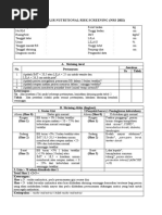 Form Skrining NRS 2002 Translated | PDF