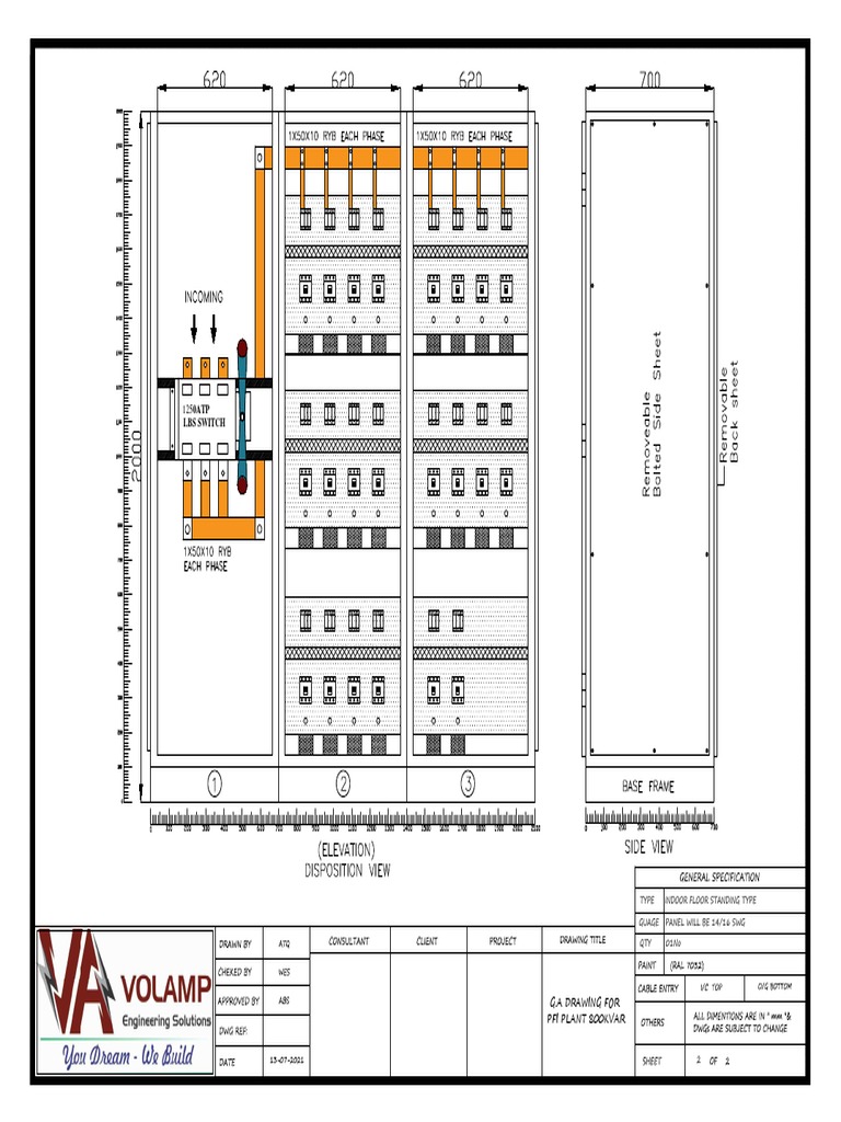 02-Pfi Plant 800kvar | PDF