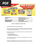 Cell C All-My-Rewards Promotion Terms | PDF