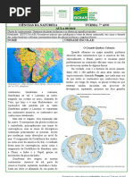 Tectônica de Placas Atividade | PDF | Ciências Sociais | Ciências e ...