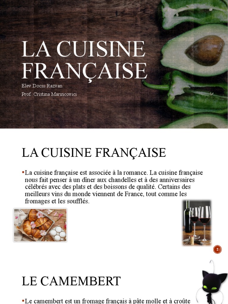 La Cuisine Française | PDF
