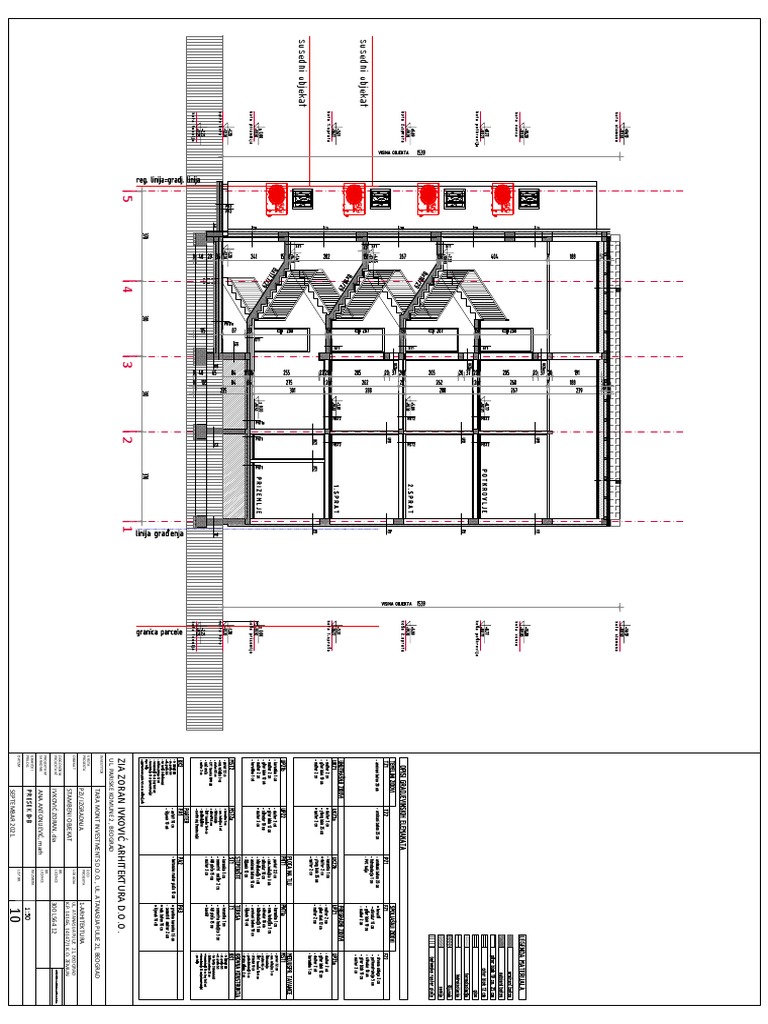 Presek B-B | PDF