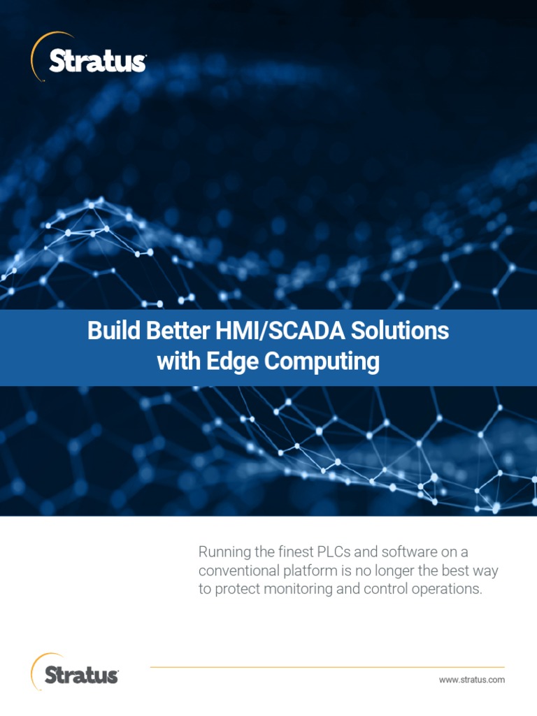 Stratus HMI SCADA Whitepaper FINAL | PDF | Scada | Automation