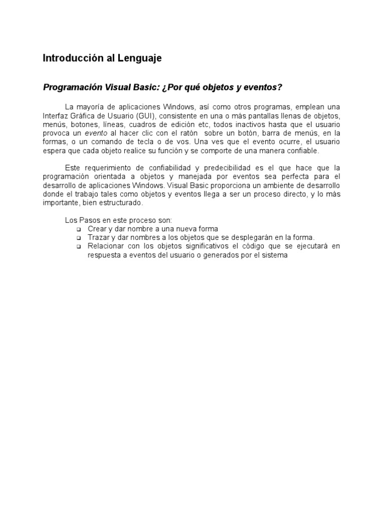 Curso VB6 | PDF | SQL | Básico