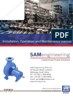Sam Turbo Pumps Catalogue | PDF | Pump | Valve