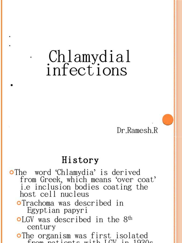 Chlamydia Seminar | PDF | Infection | Immunology