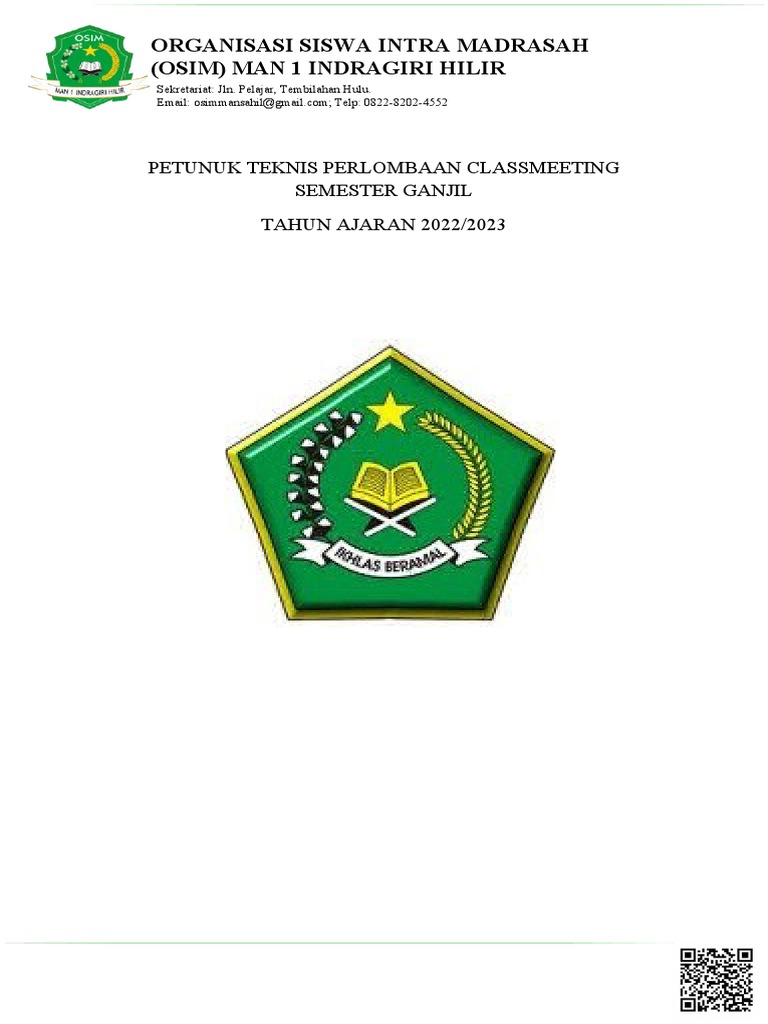 Juknis Classmeet 2022-1 | PDF