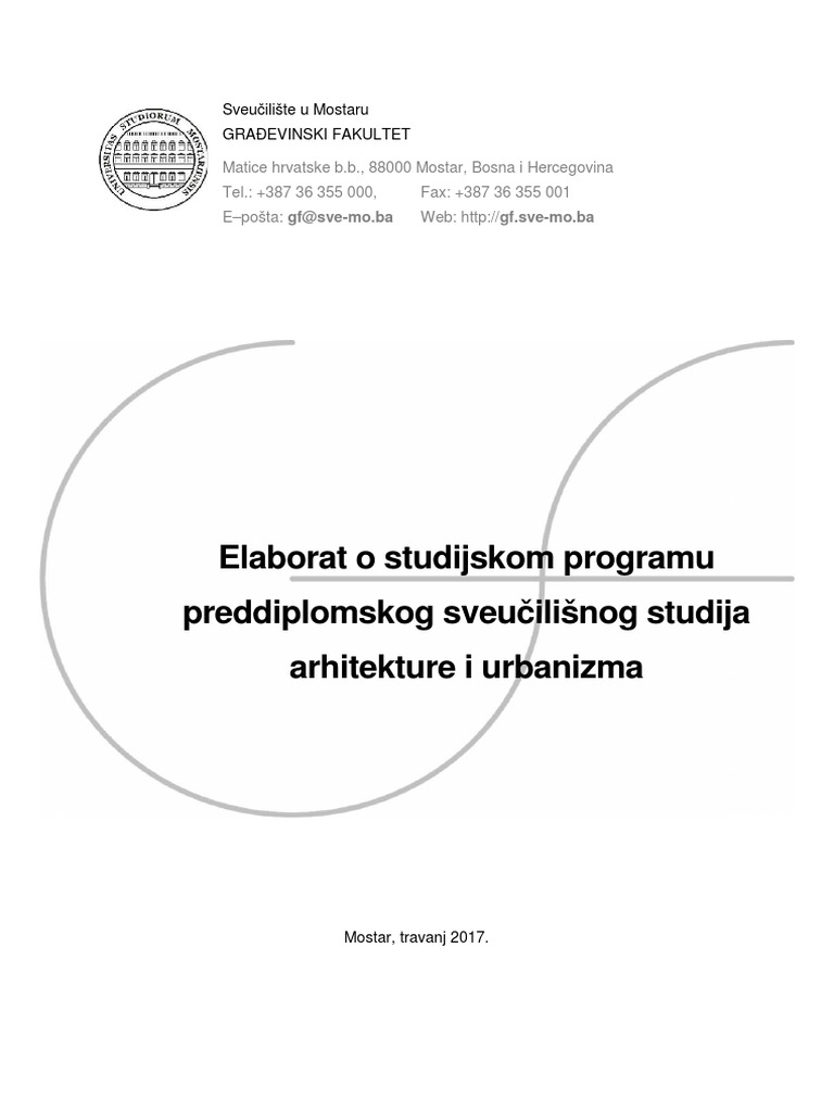 Elaborat Arh | PDF