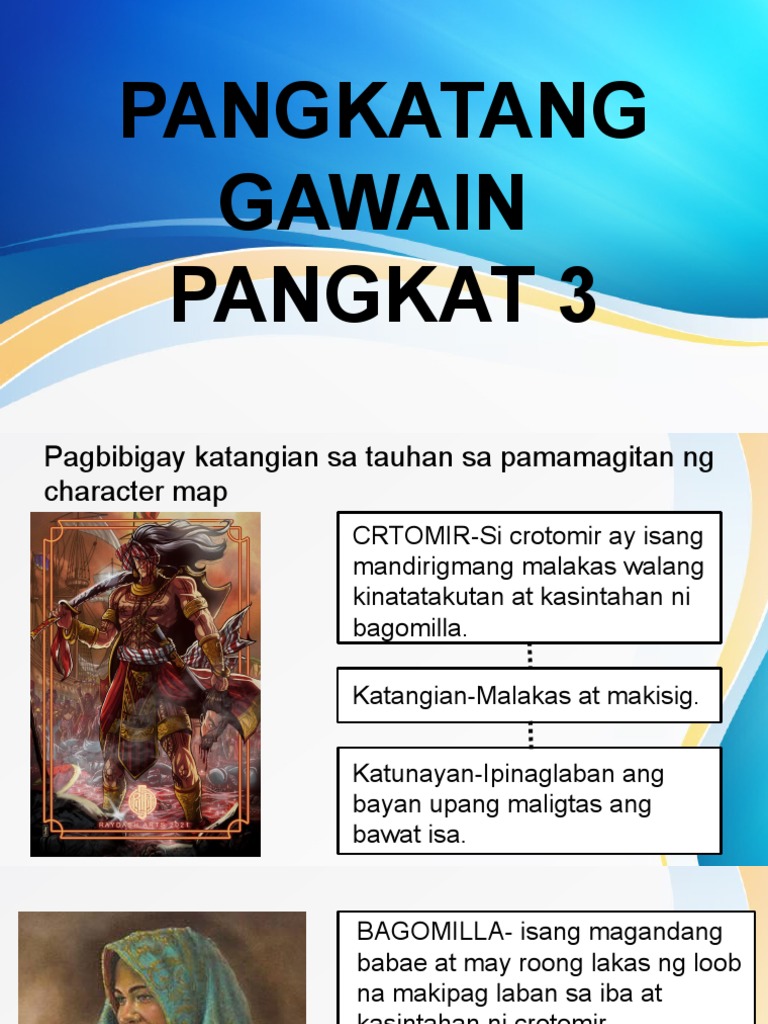 PANGKATANG GAWAIN Epiko 3 | PDF