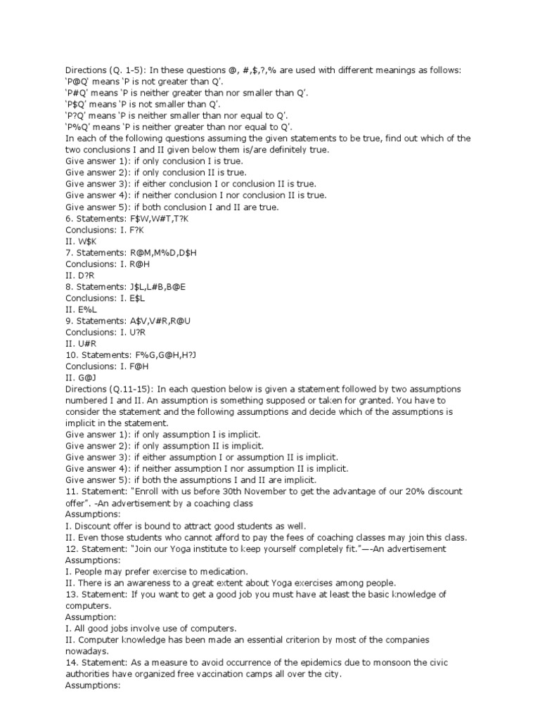 CSC Apti Questions | PDF | Teaching Mathematics