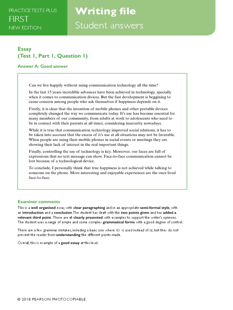 Writing File Essay | PDF | Communication | Essays