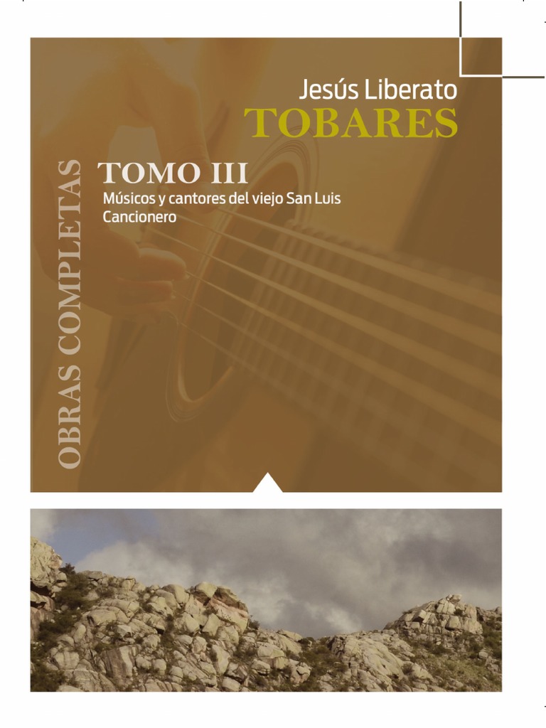 Obra Completa de Jesús Liberato Tobares - Tomo 3 | PDF | Guitarras