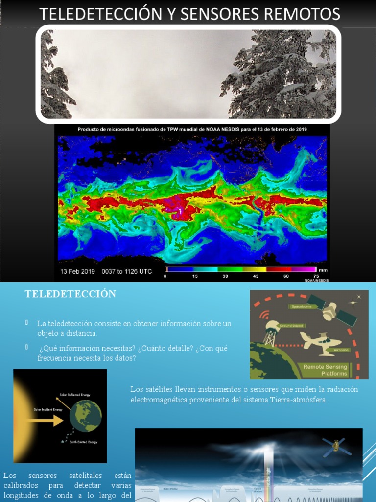 Teledeteccion | PDF | Sensores remotos | Precipitación