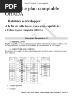 Plan Comptable OHADA Revise Complet | PDF