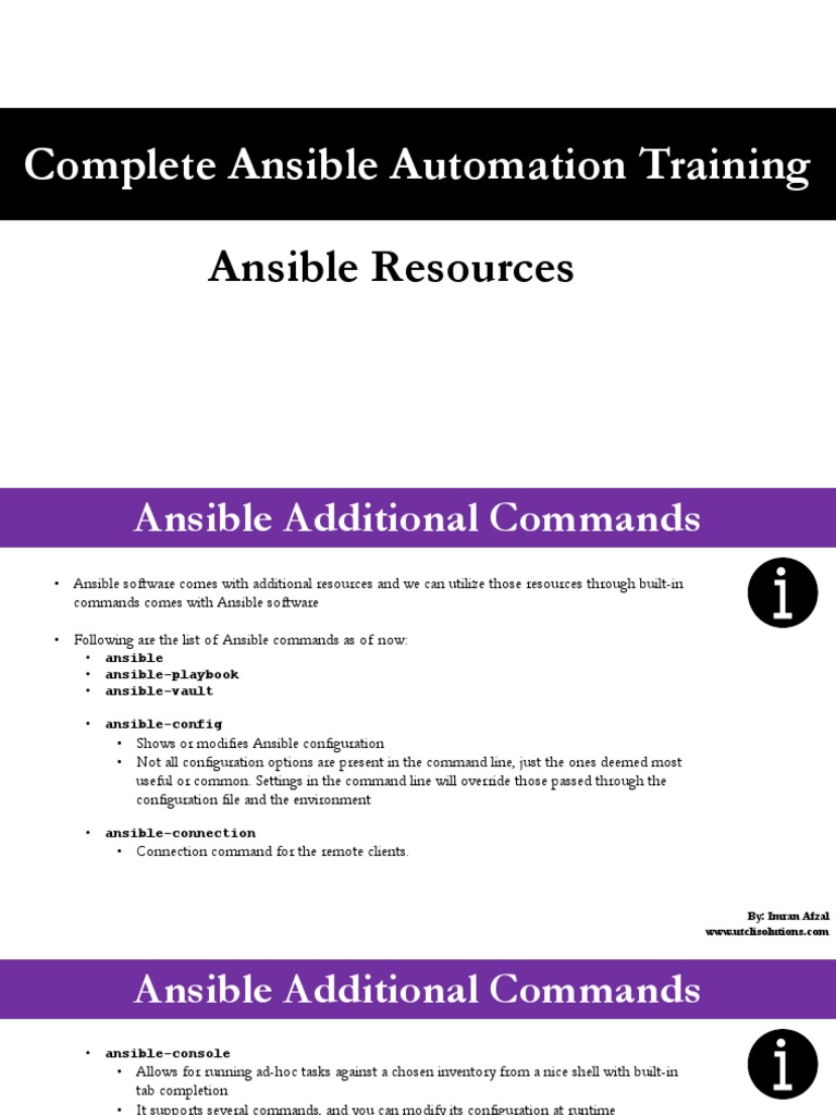 10-Ansible Resources | PDF