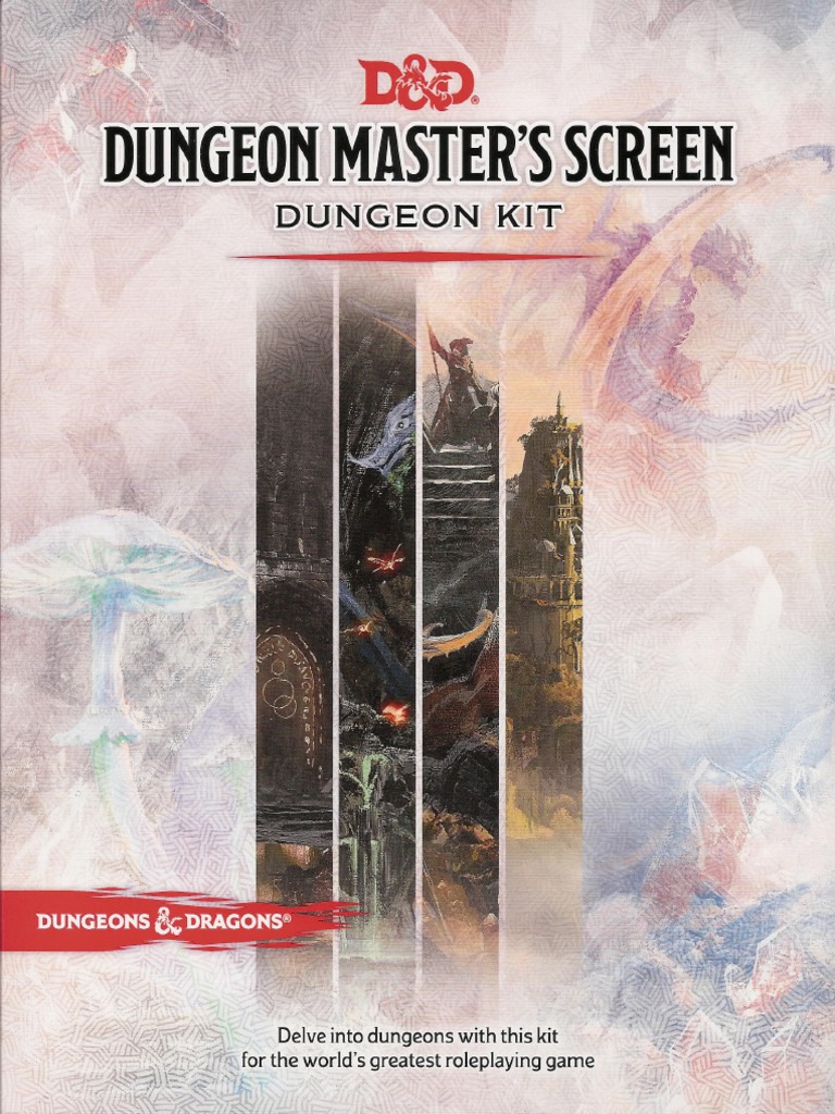 Dungeon Masters Screen Dungeon Kit | PDF