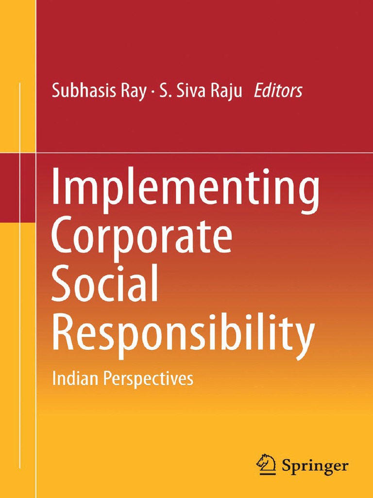 Subhasis Ray, S. Siva Raju (Eds.) - Implementing Corporate Social ...