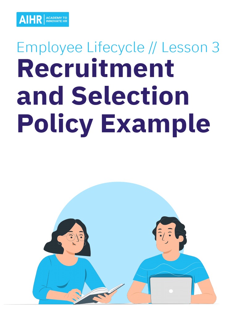 Recruitment and Selection Policy Example | PDF | Recruitment | Employment