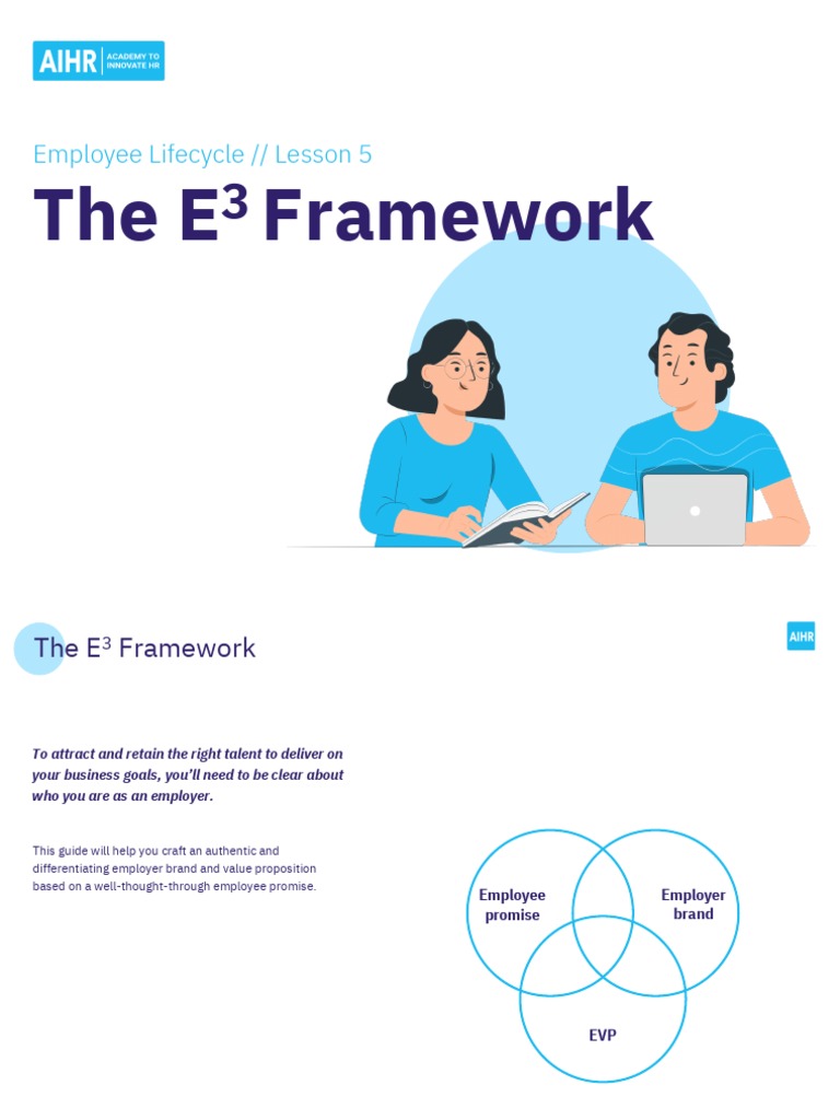 E3 Framework - Employee Lifecycle | PDF | Employment | Brand