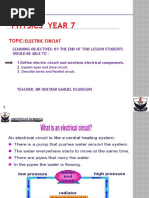 Electrical Symbol: Physics IGCSE | PDF