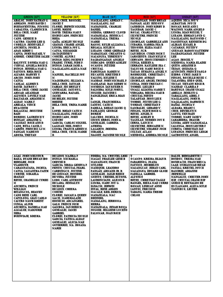 Ahs Team Color | PDF