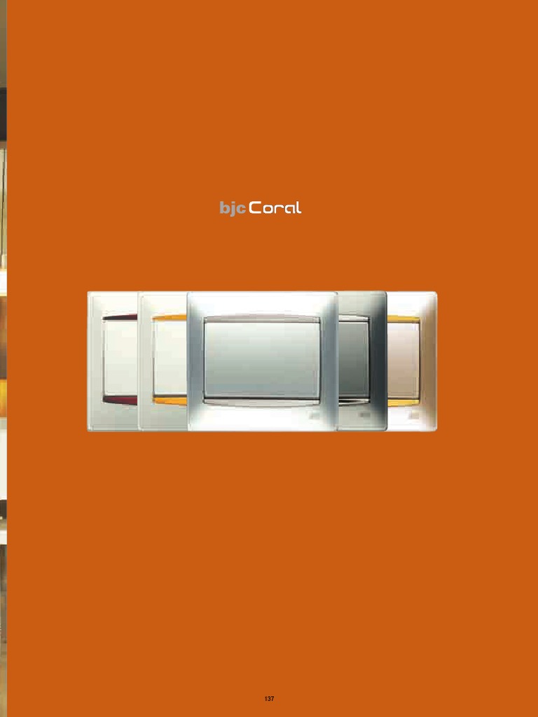 BJC Coral | PDF | Enchufes y tomas de corriente alterna | Ingenieria Eléctrica