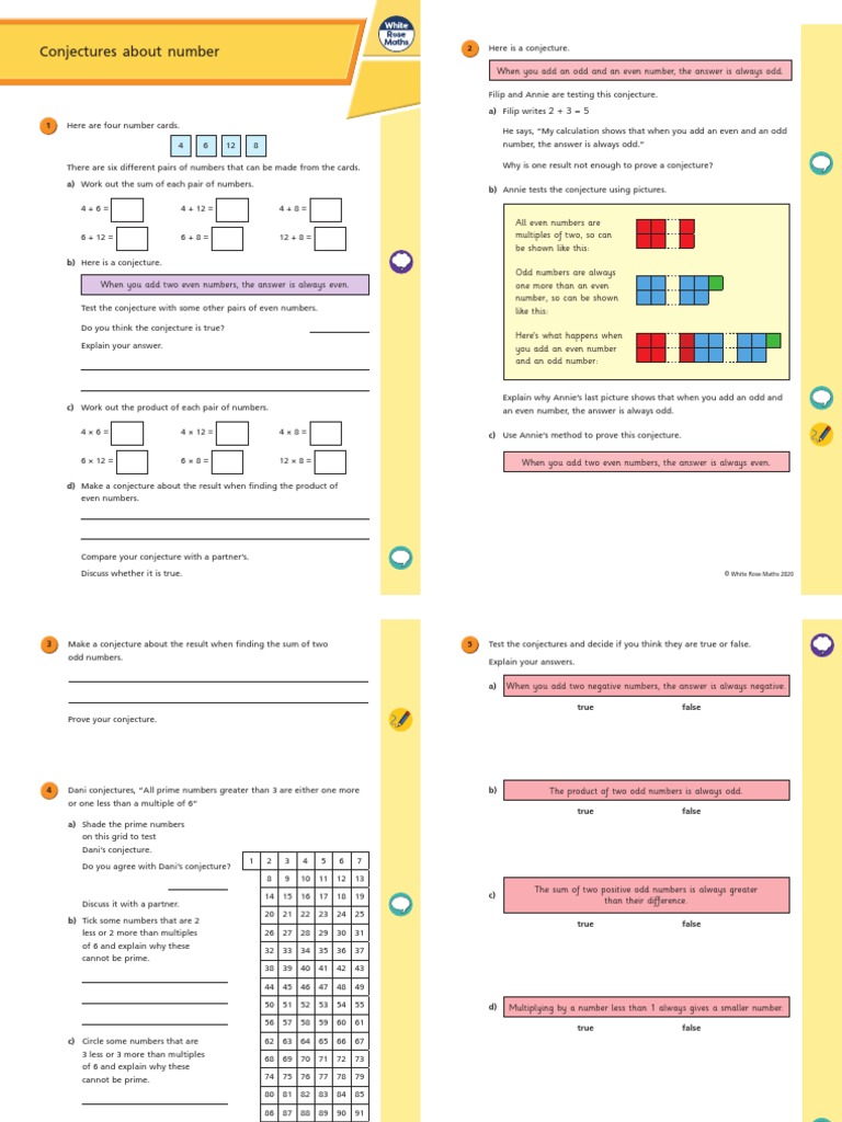 Conjectures About Numbers | PDF | Prime Number | Numbers