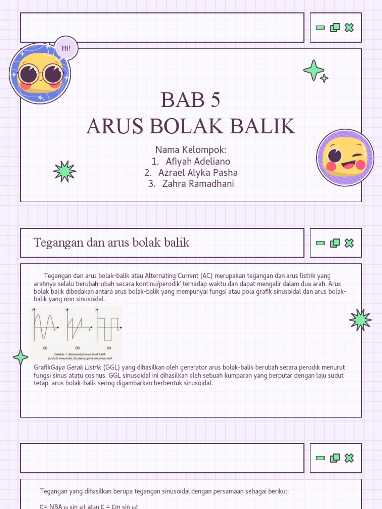 Bab 5 Arus Bolak Balik | PDF