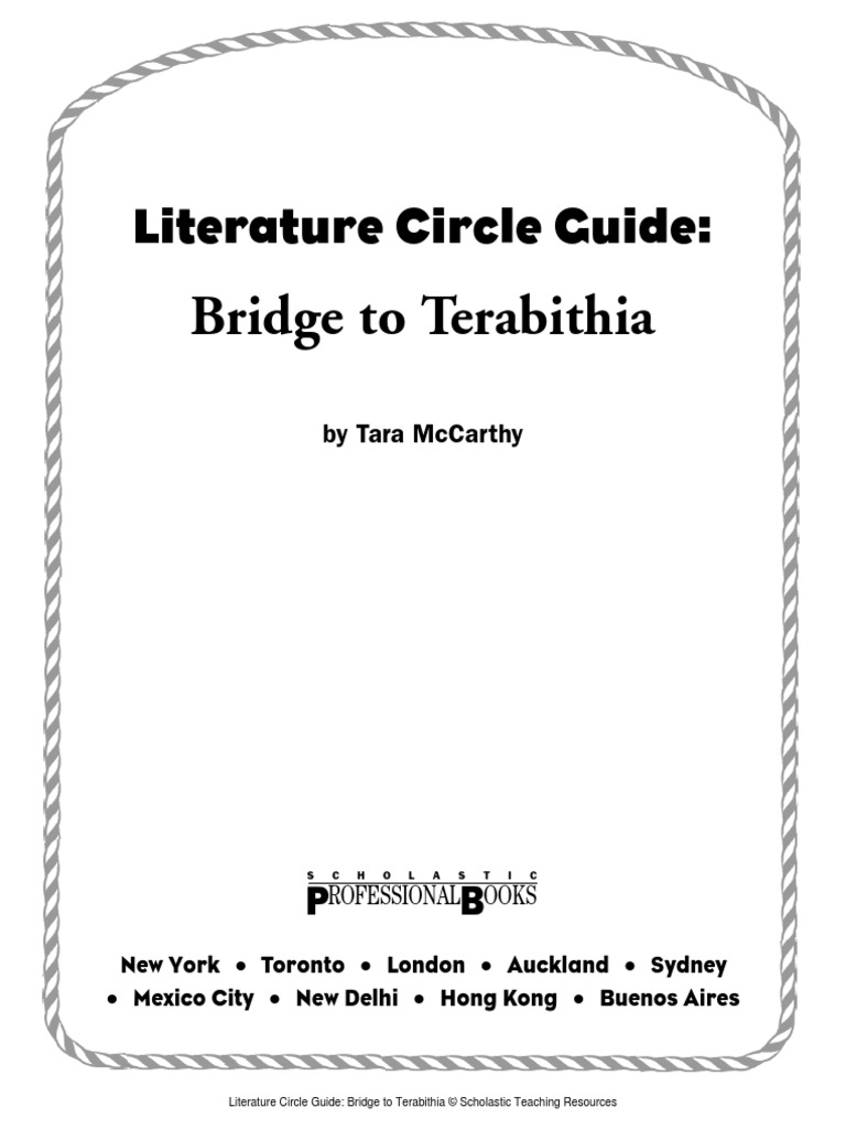 Bridge To Terabithia: Literature Circle Guide | PDF | Smithsonian ...