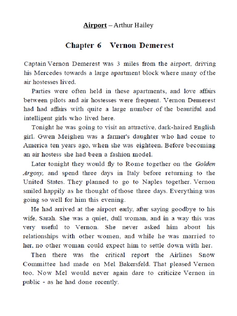 L5 - Airport - Ch6-Ch10 | PDF