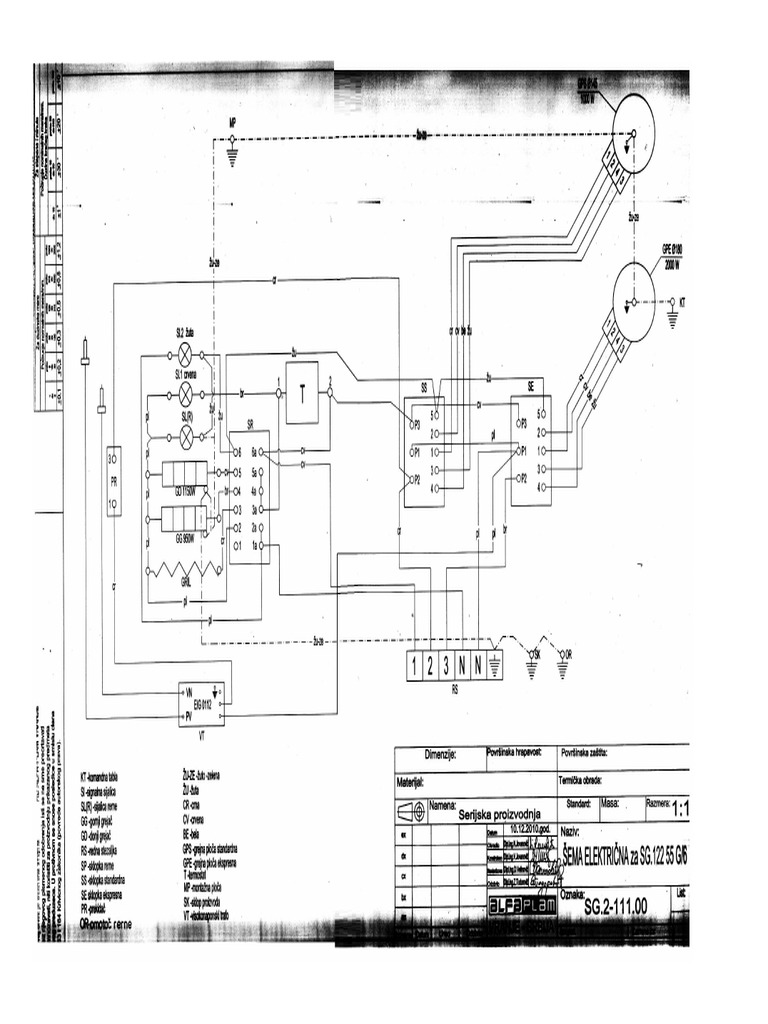 Sema SG122 | PDF