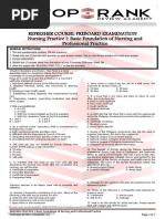 Ratio Preboard 1 NP 1 Intensive | PDF | Rabies | Tuberculosis