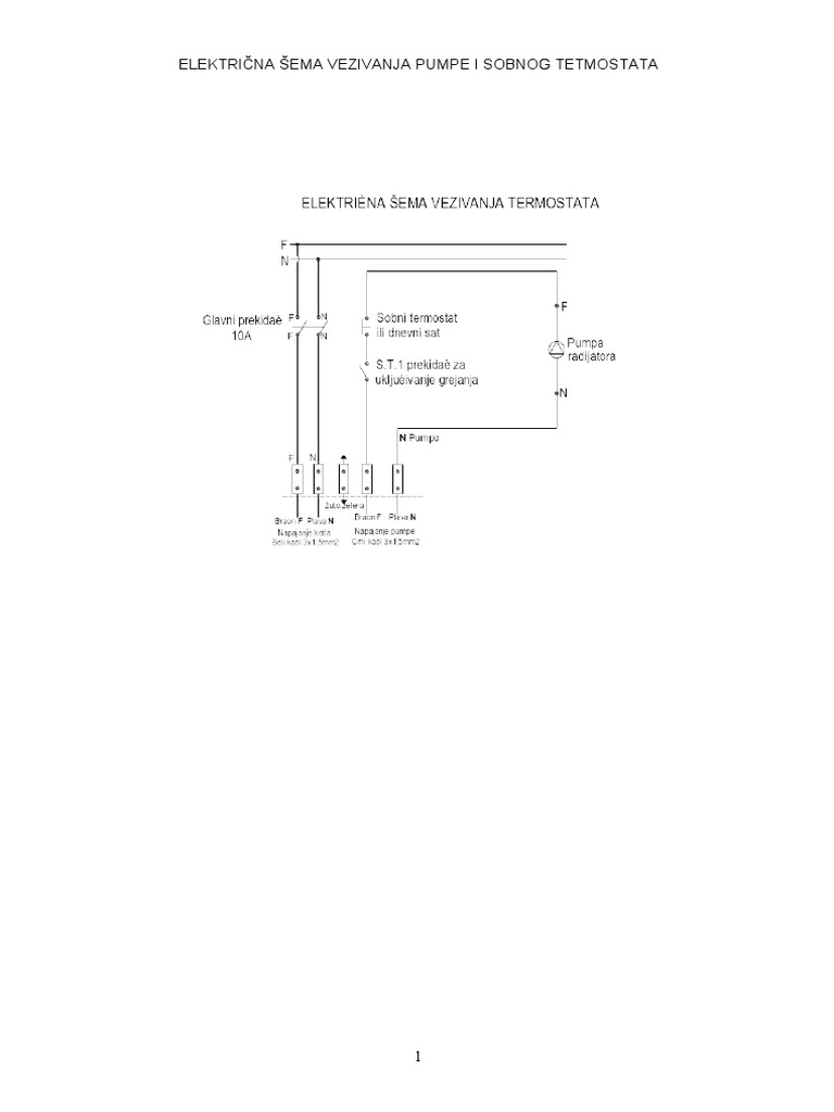 Biodom 27-Šema Povezivanja Pumpe | PDF