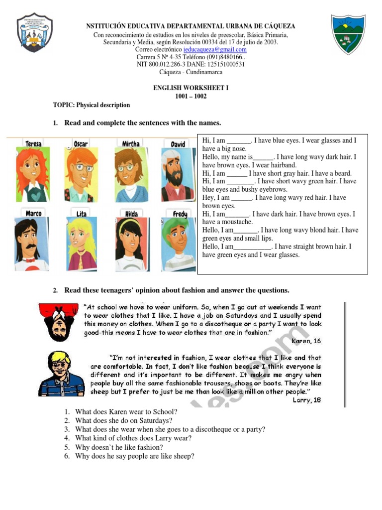 Physical Description 1001 1002 | PDF | Human Hair | Hair