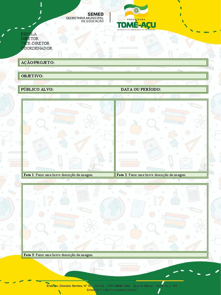 Estrutura Escolar e Projetos Educativos | PDF