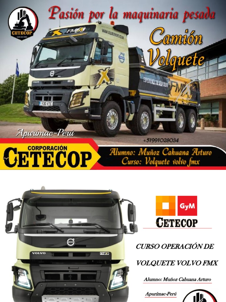 Manual de Operación Volvo FMX 500 | PDF | Turbocompresor | Industria ...
