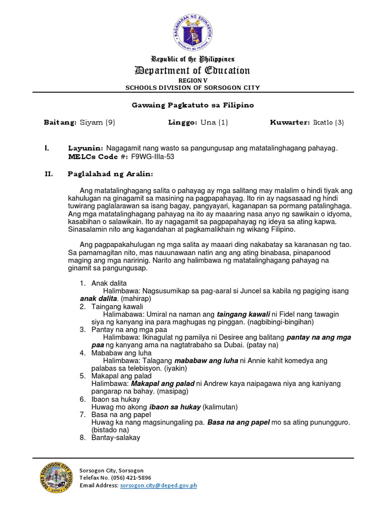 Department of Education | PDF