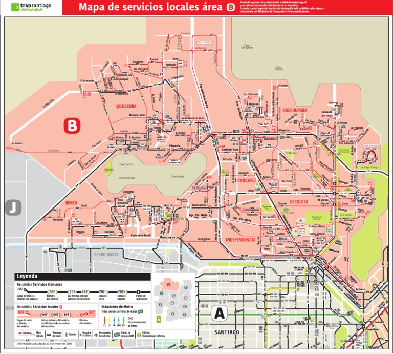 Mapa Area B | PDF