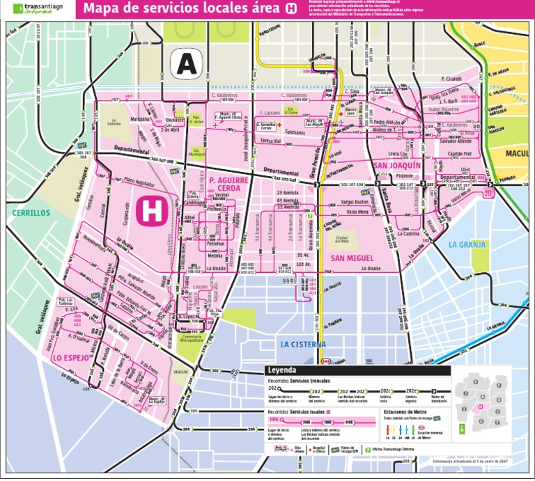 Mapa Area H | PDF | Chile