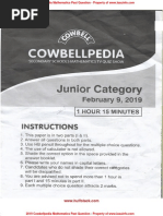 WAEC Mathematics Past Question For 2022 | PDF