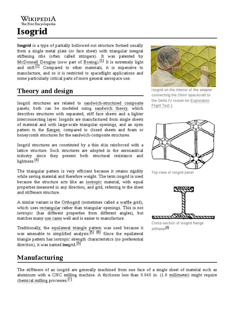 Isogrid Pdf Flight Aerospace