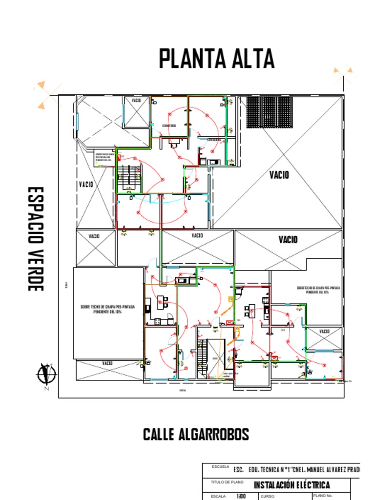Instalacion Electrica Planta Alta Terminada | PDF