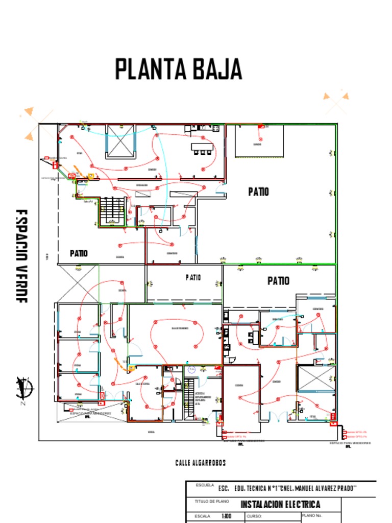 Instalacion Electrica Planta Baja Terminada | PDF
